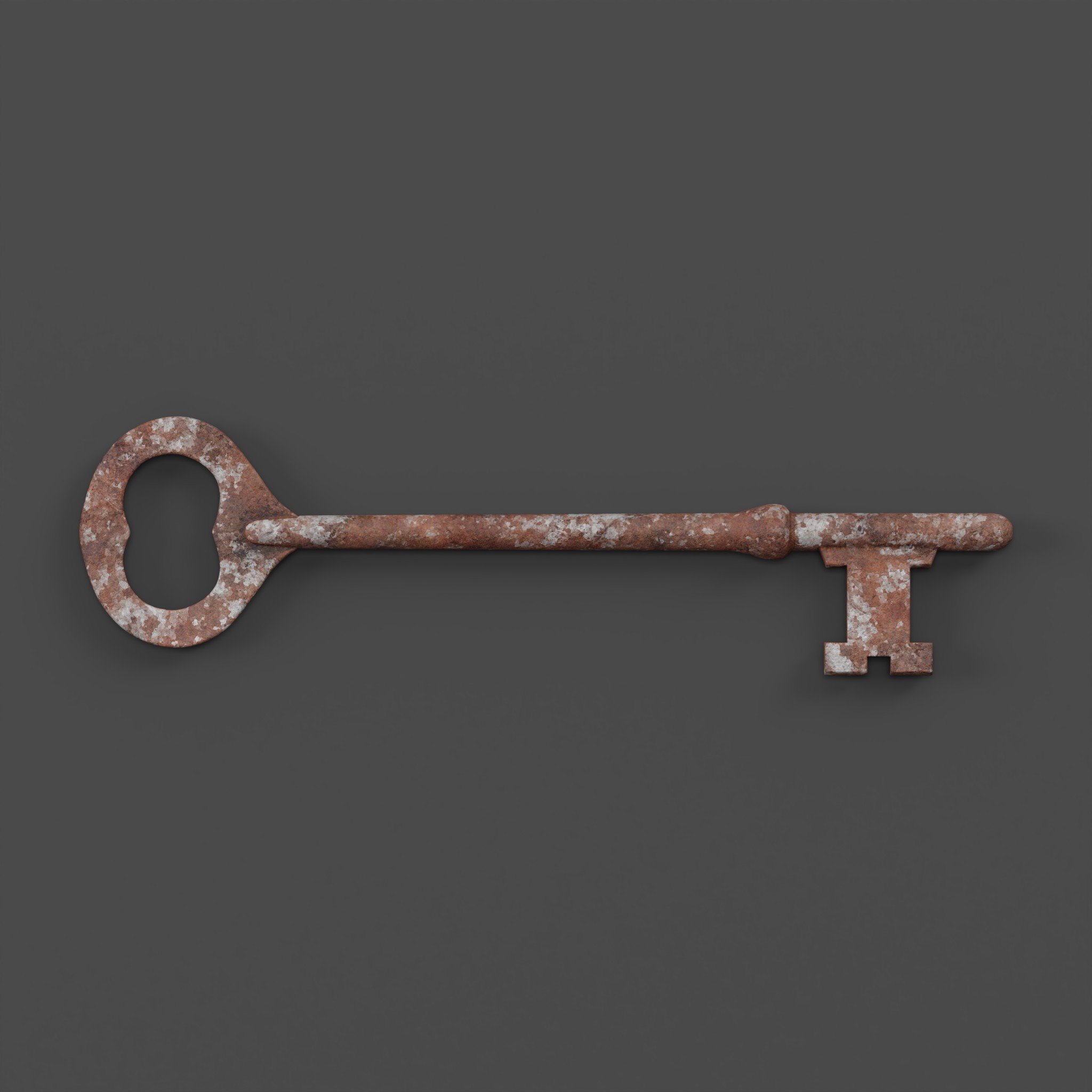 Rusty Key | FREE Miscellaneous models | BlenderKit