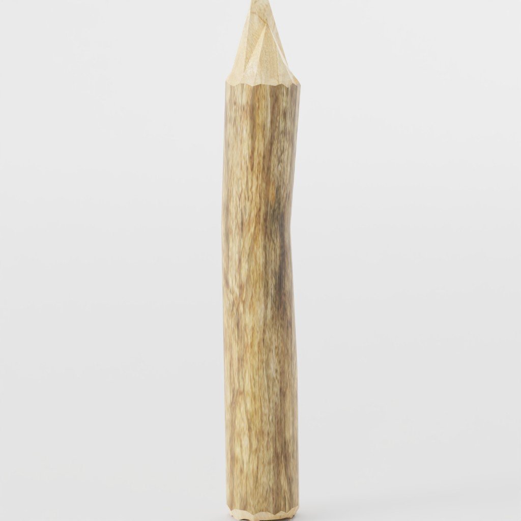 Wooden Stake 5 | Architectural Structures models | BlenderKit