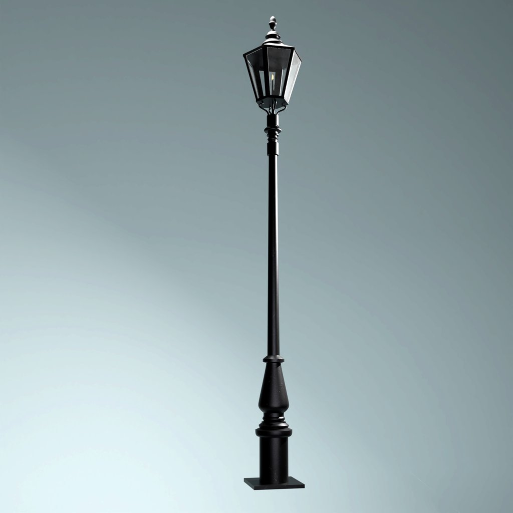 BlenderKit | Download the FREE Victorian Gas Street Light model