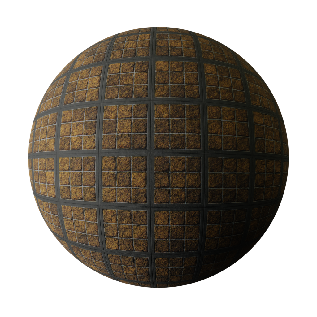Industrial Grid Stone Pavement | FREE concrete materials | BlenderKit