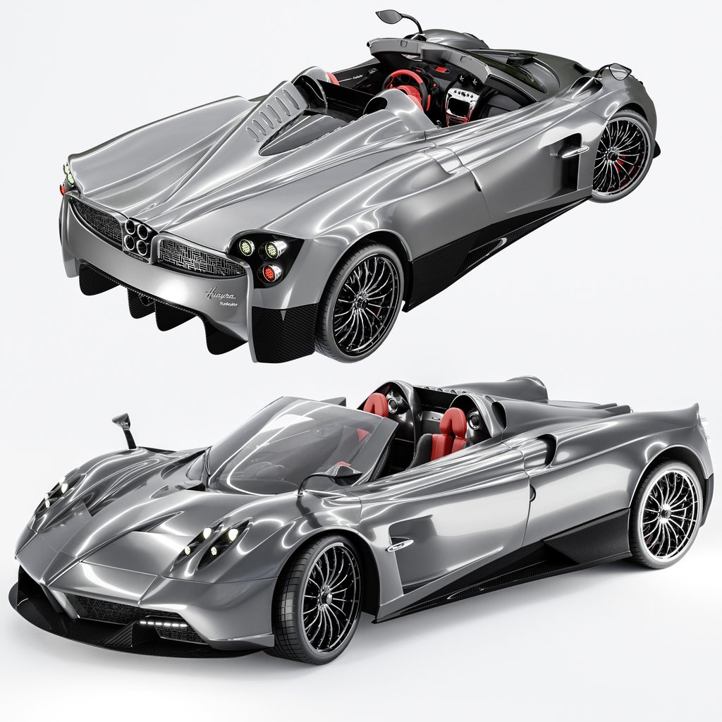 Rigged Pagani Car | Luxury Cars models | BlenderKit