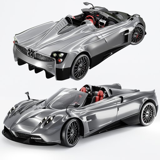 Rigged Pagani Car | Luxury Cars models | BlenderKit