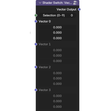 Shader Switch: Vector Selector | FREE Shading Nodes Node Groups | Blendkit