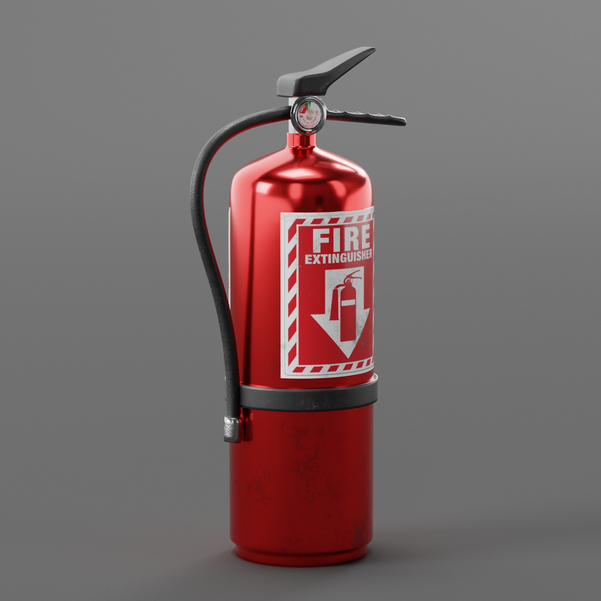 Fire Extinguisher | Industrial models | BlenderKit
