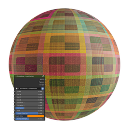 Procedural Carpet Pattern Generator | FREE fabric materials | BlenderKit