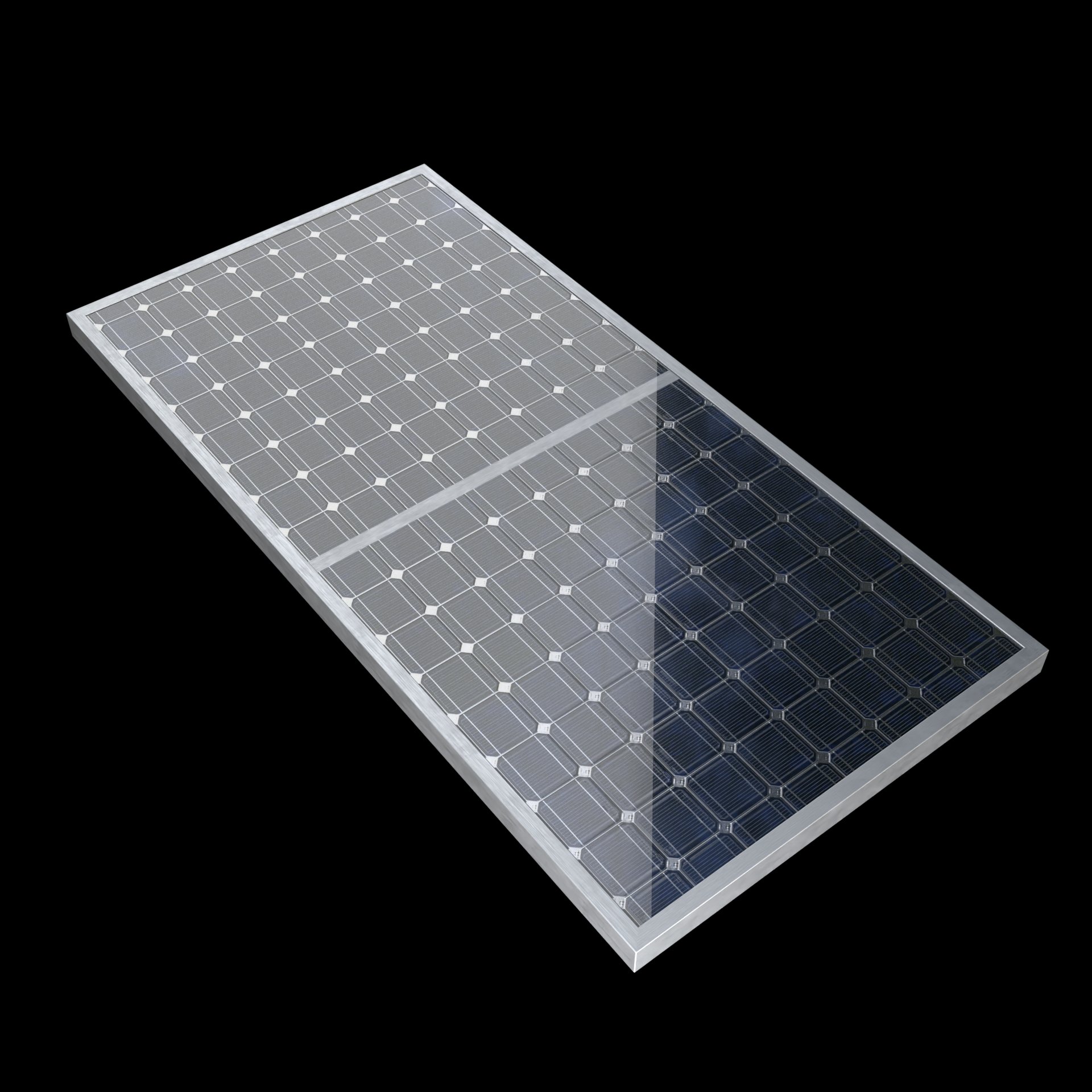 Solar Panel Module | Industrial Equipment models | BlenderKit