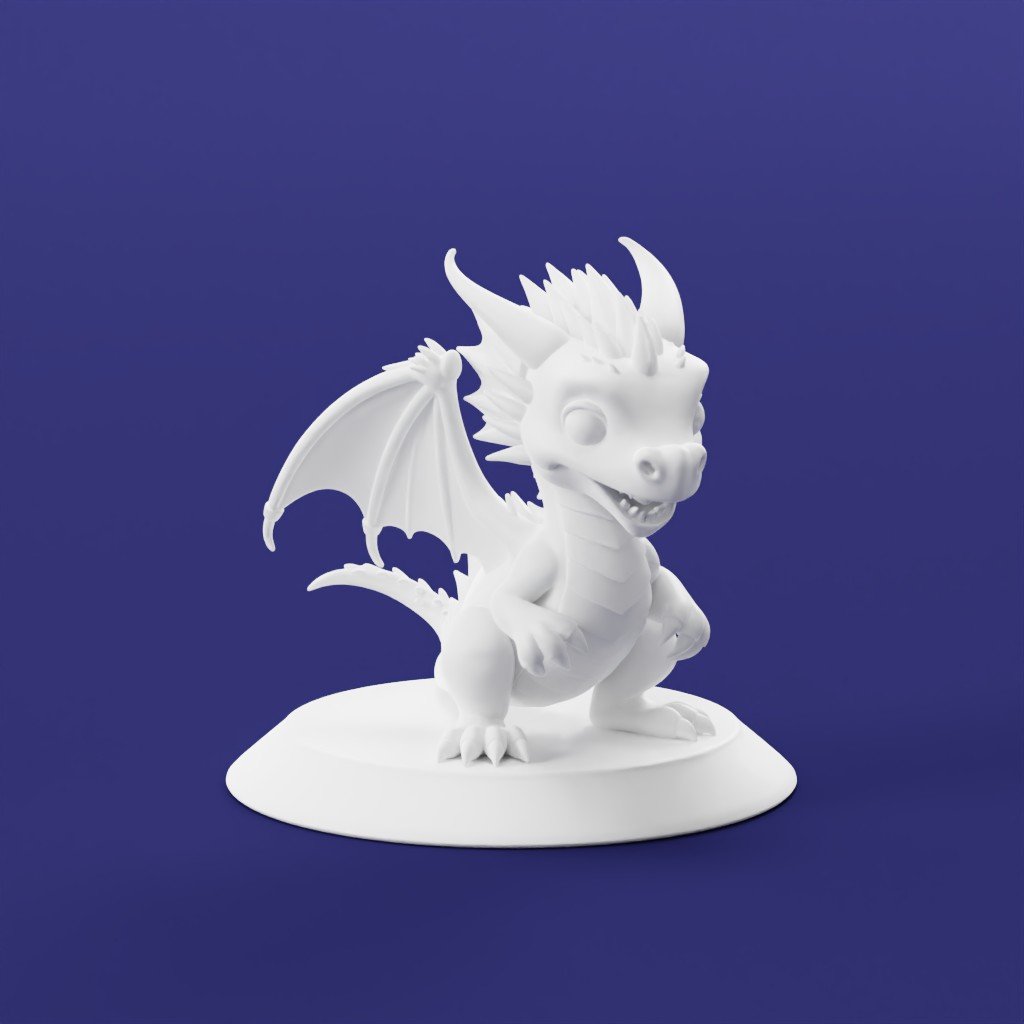 Dragon | Misc printables | BlenderKit