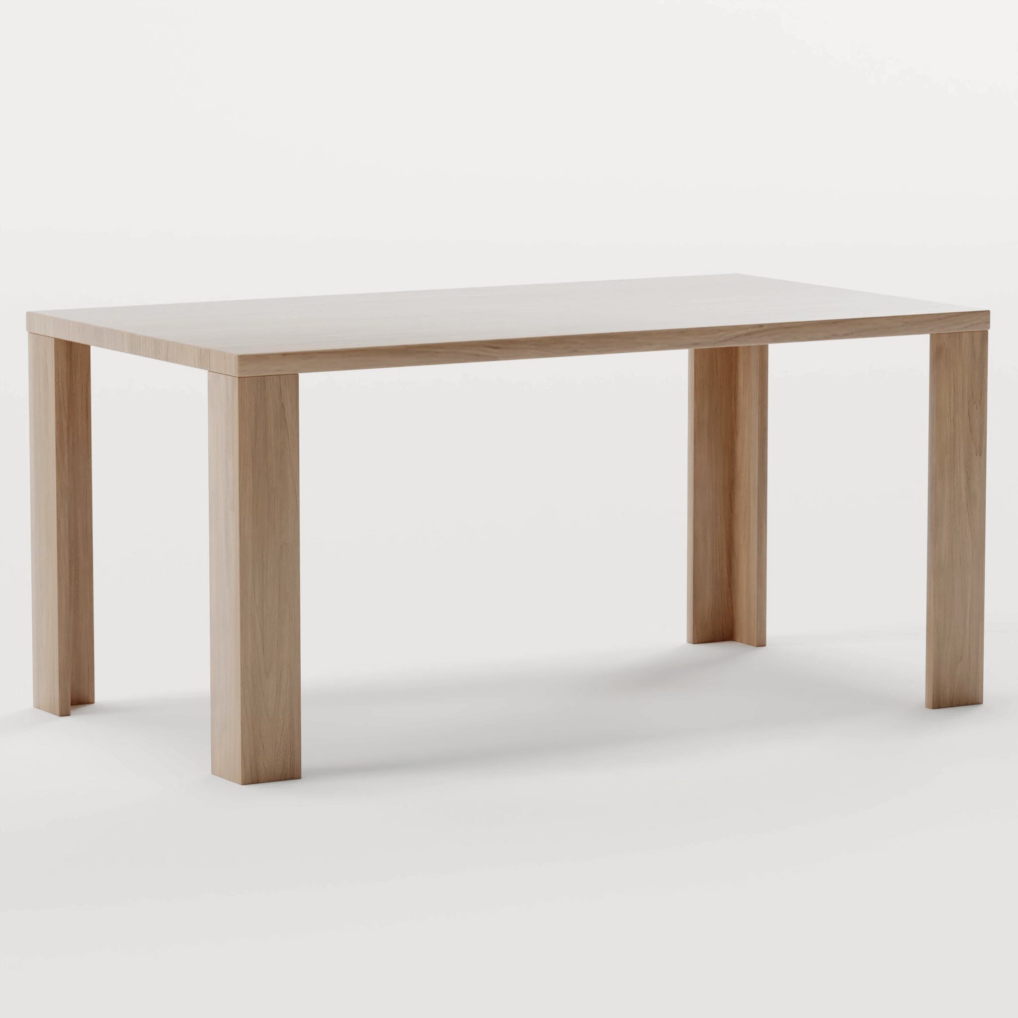 Wooden table | 3D Table models | BlenderKit