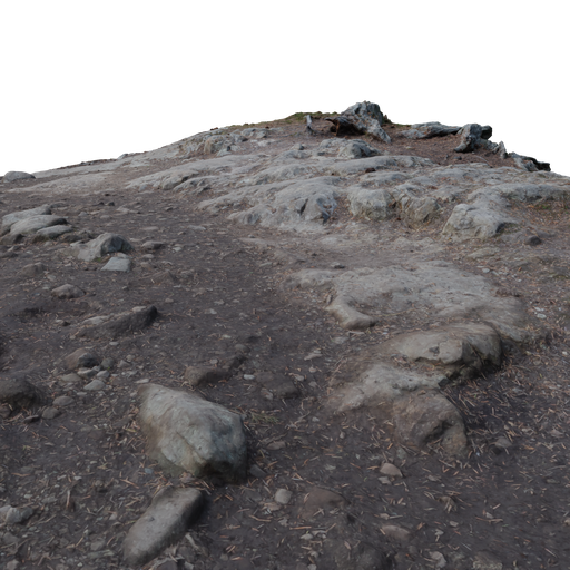 Rocky Ground on Hiking Trail | Environment Elements models | BlenderKit