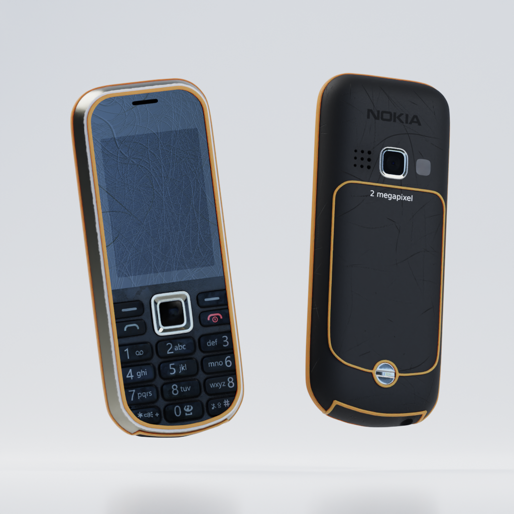 Nokia 3720 Classic | Cellular phones models | BlenderKit