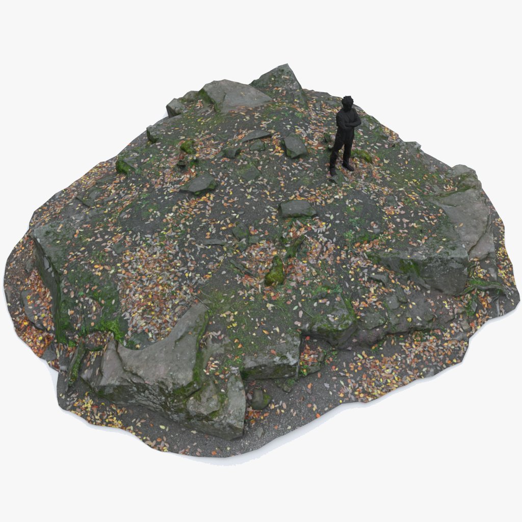 Rock forest ground | Terrains models | BlenderKit