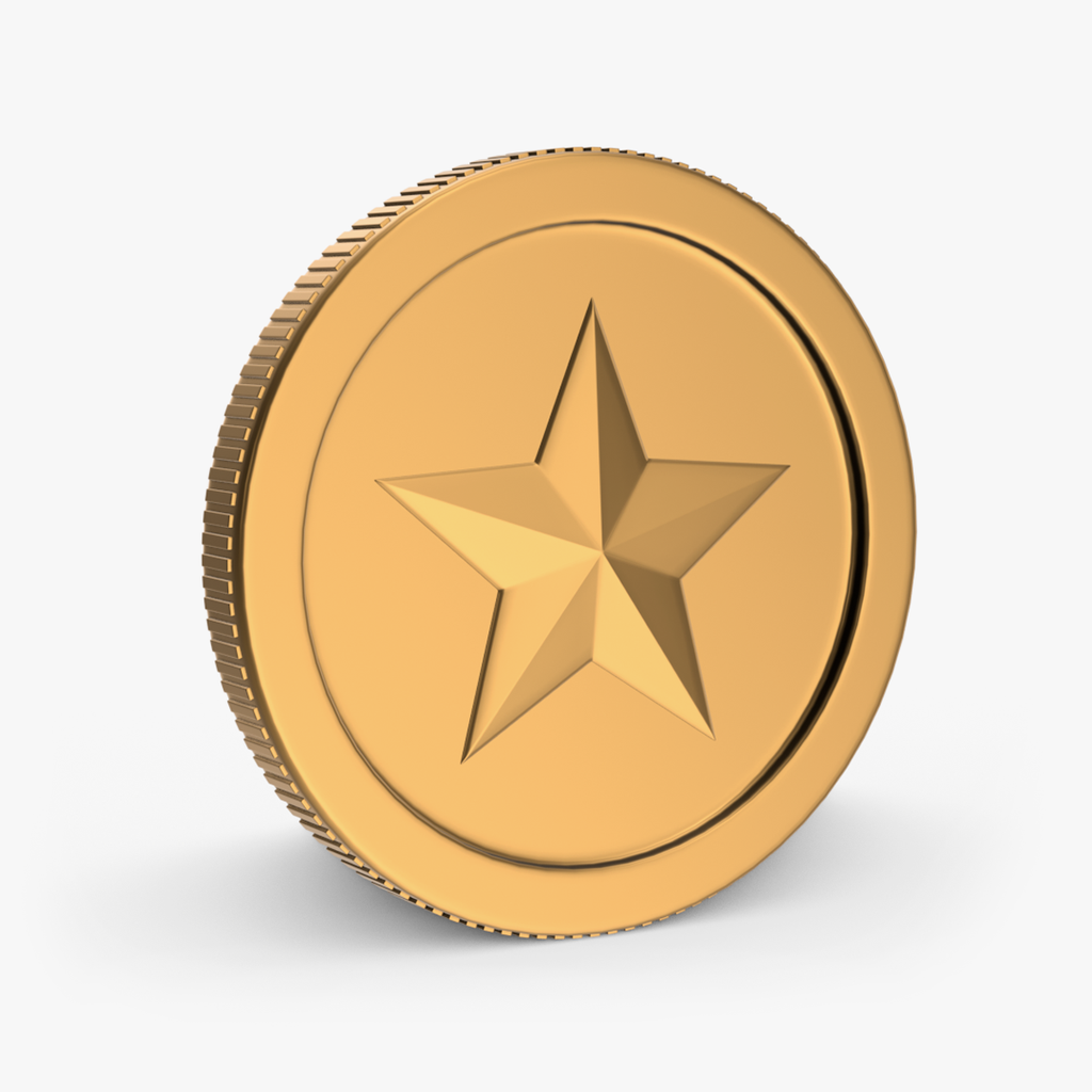Star Coin | Signs models | BlenderKit