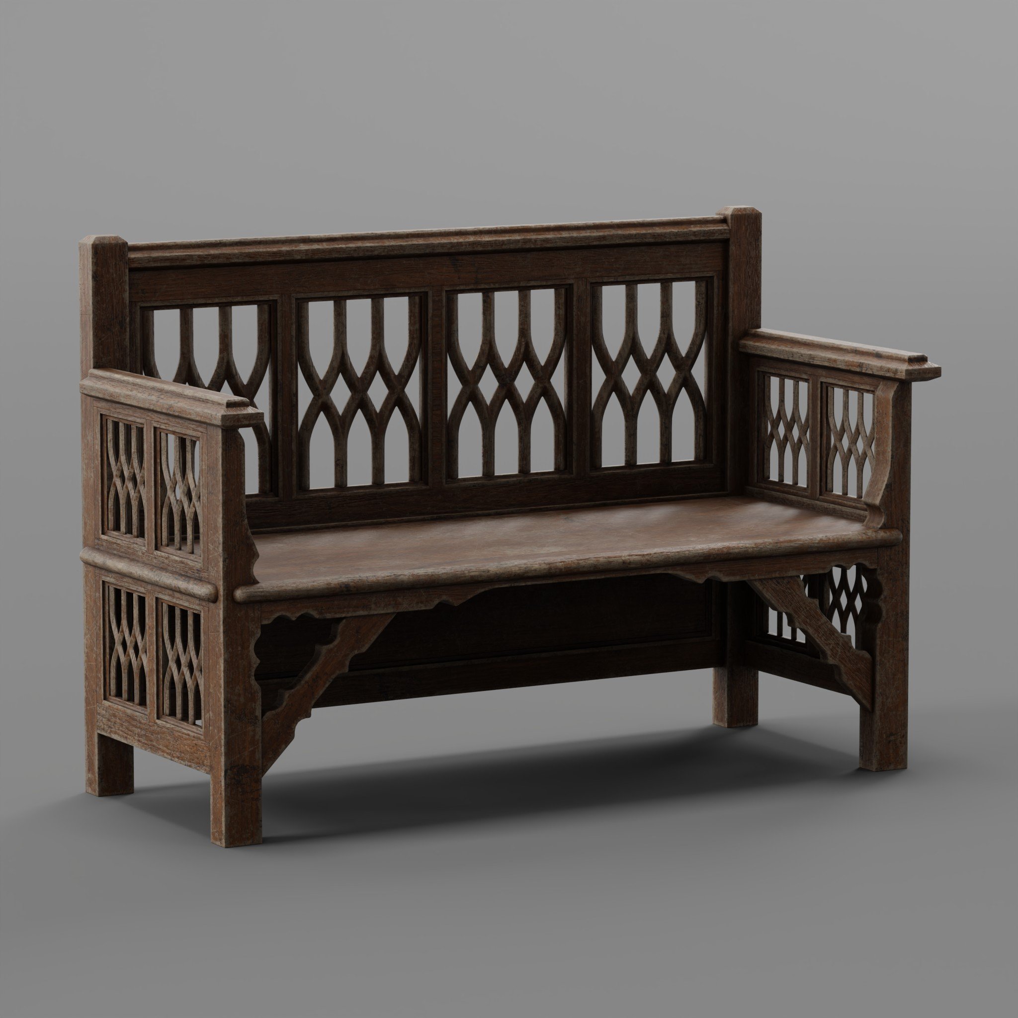Medieval chair | Chairs models | BlenderKit