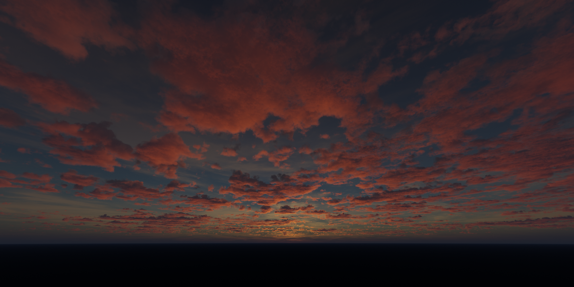 Pink Cloudy Sky | FREE Nature HDRis | BlenderKit
