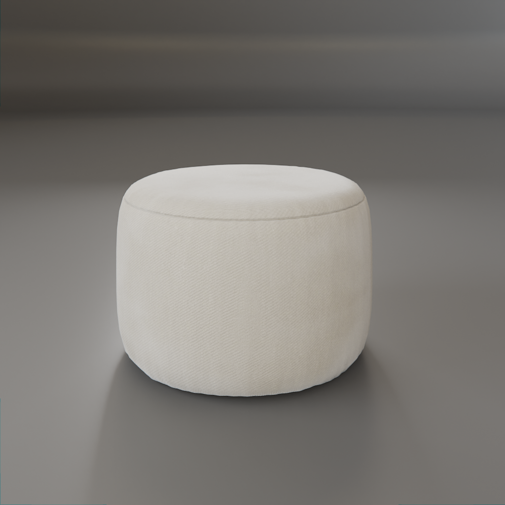 Pouf 02 | Poufs models | BlenderKit