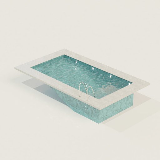 3x6 Swimming Pool | Swimming Pools models | BlenderKit