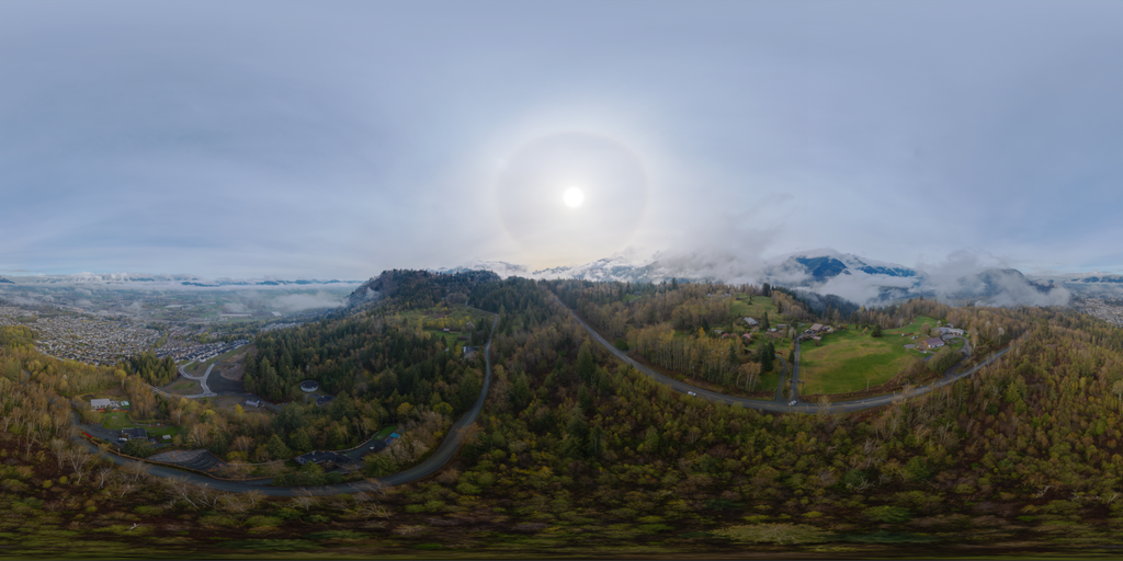 Low Cloud Aerial Landscape 17k | Landscapes HDRis | BlenderKit