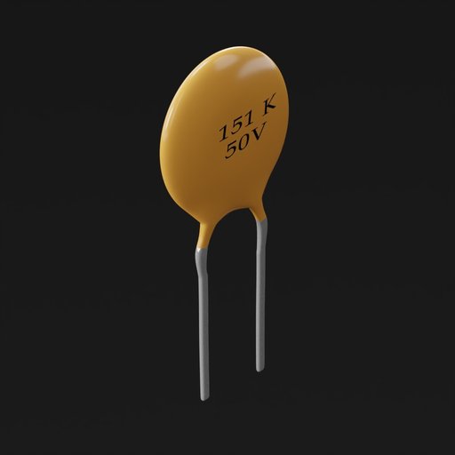 Capacitor ceramic | Miscellaneous models | BlenderKit