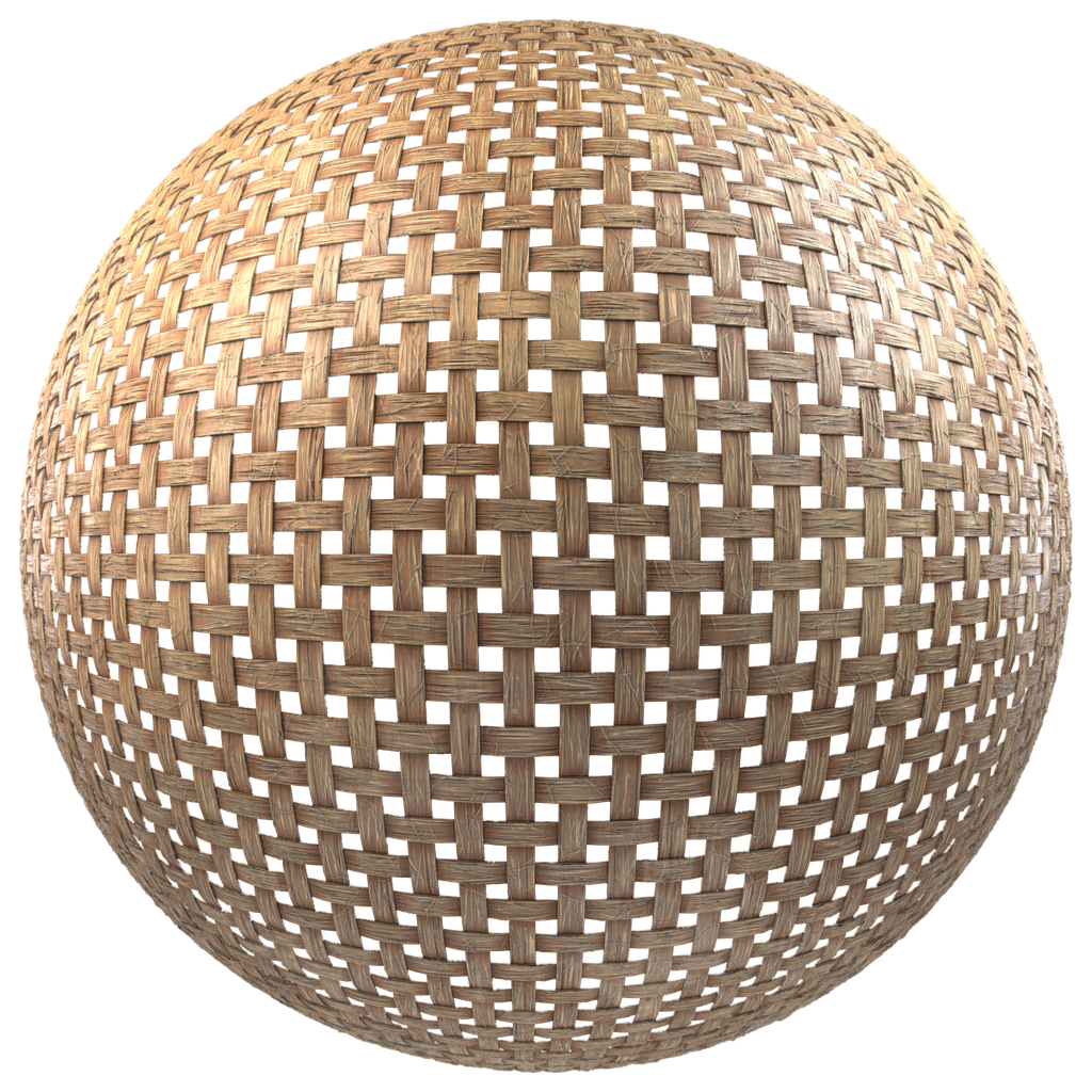 Straw weaving | FREE organic materials | BlenderKit