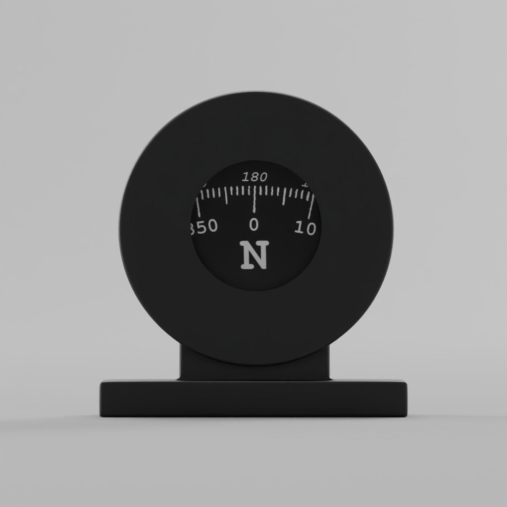 Compass, Airplane compass | FREE Aircraft Accessories & Parts models ...