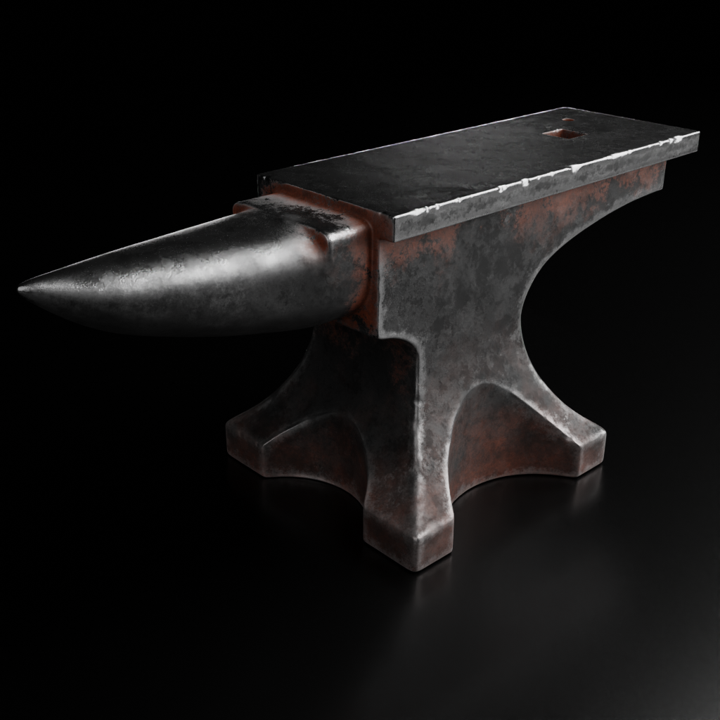 Anvil | FREE Industrial Equipment models | BlenderKit
