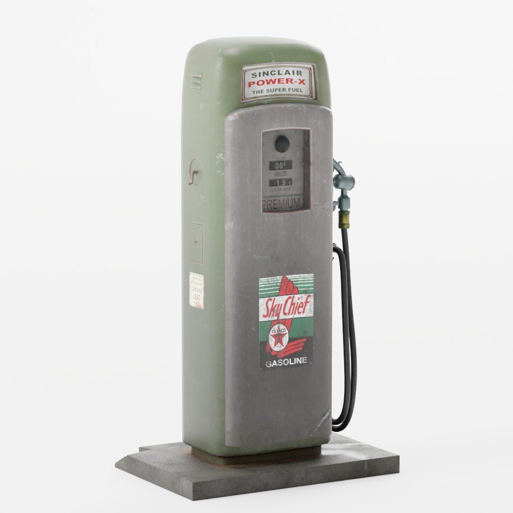 Fuel Pump | Industrial Equipment models | BlenderKit