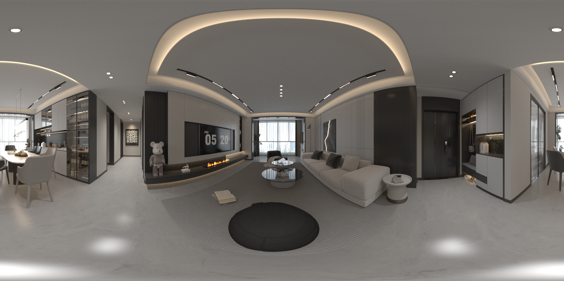 Warm Light Indoor | Interiors HDRis | BlenderKit