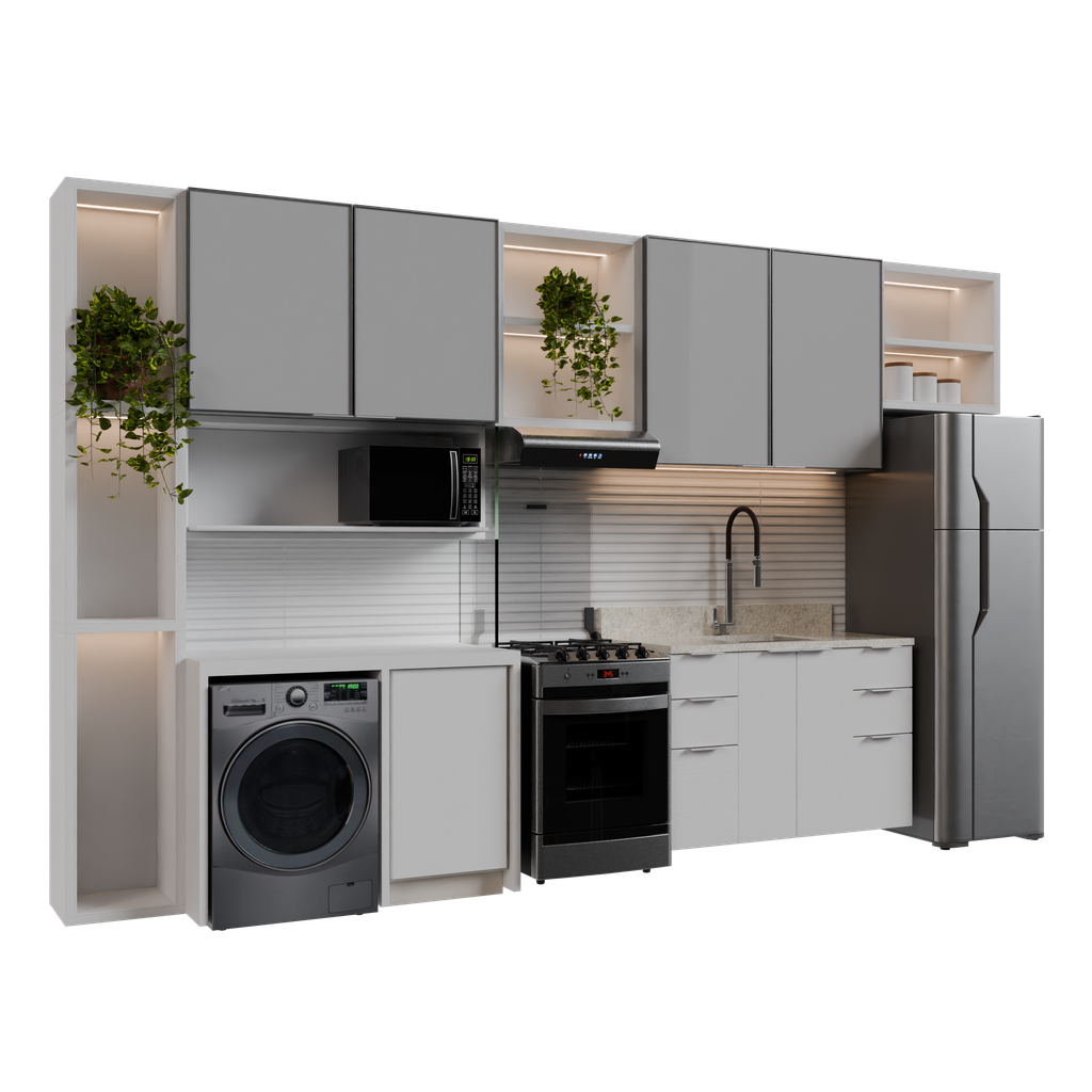 Kitchen set | Kitchen Sets models | BlenderKit