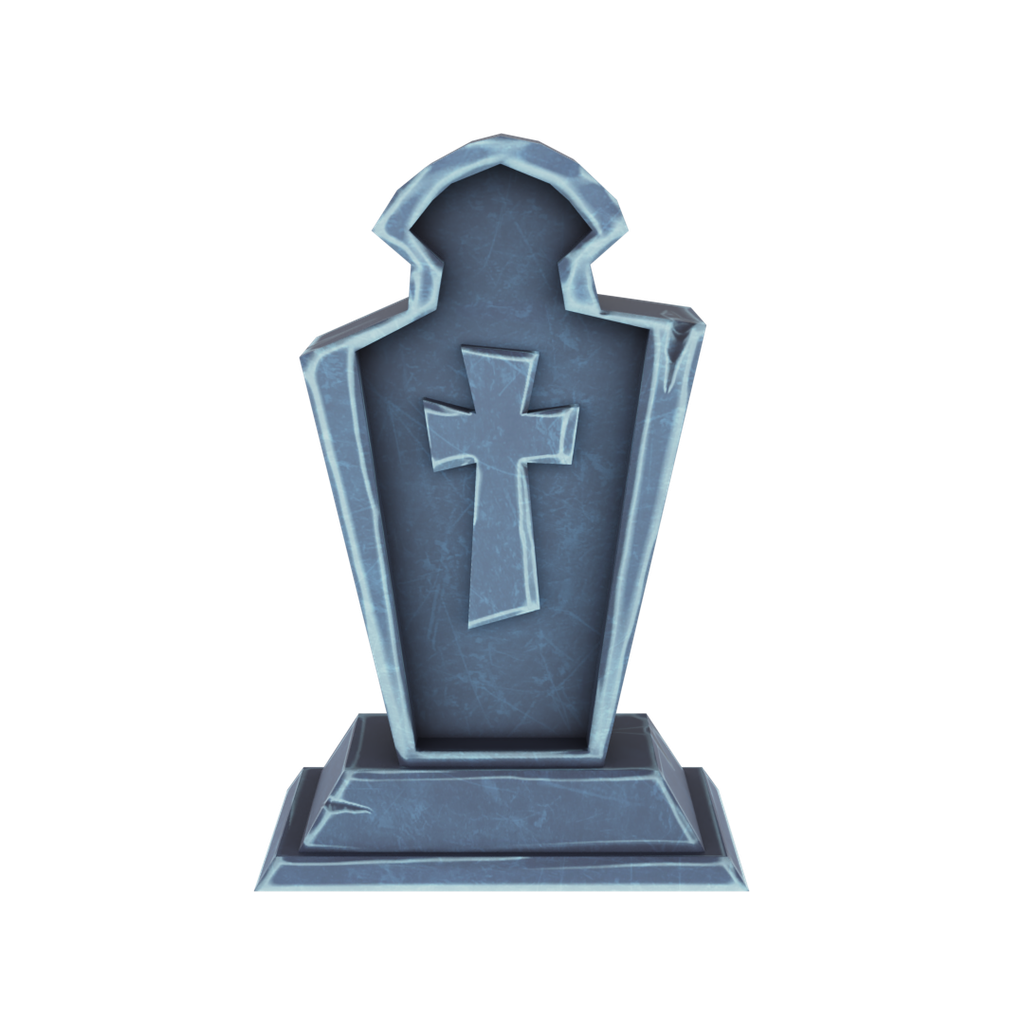 Stylized tombstone | Architecture models | BlenderKit
