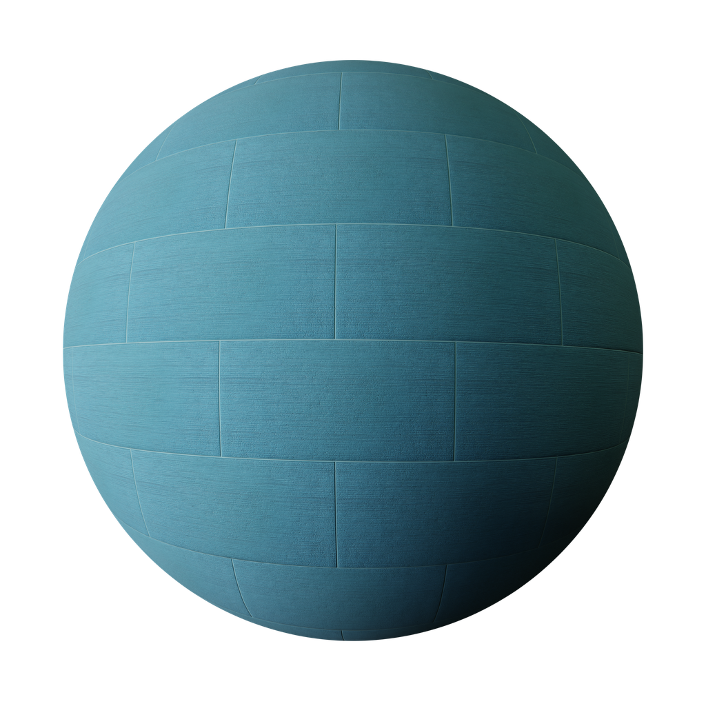 Blue ceramic tiles texture | FREE floor materials | BlenderKit
