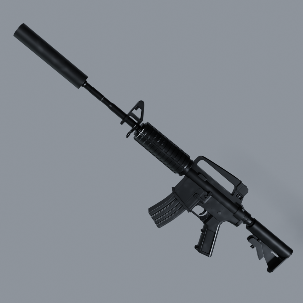 M4a1 Rifle | Modern Weapons models | BlenderKit