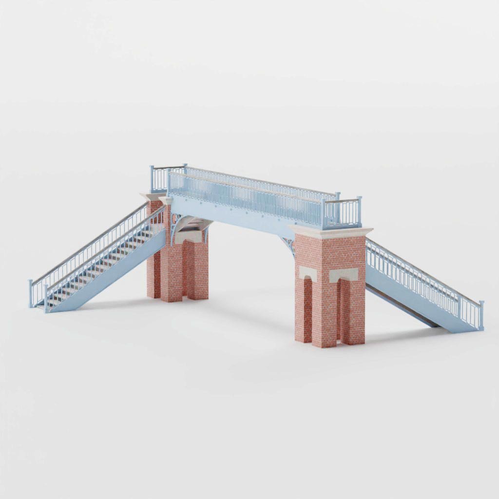 Railway Bridge Dawlish Warren | Stairs models | BlenderKit