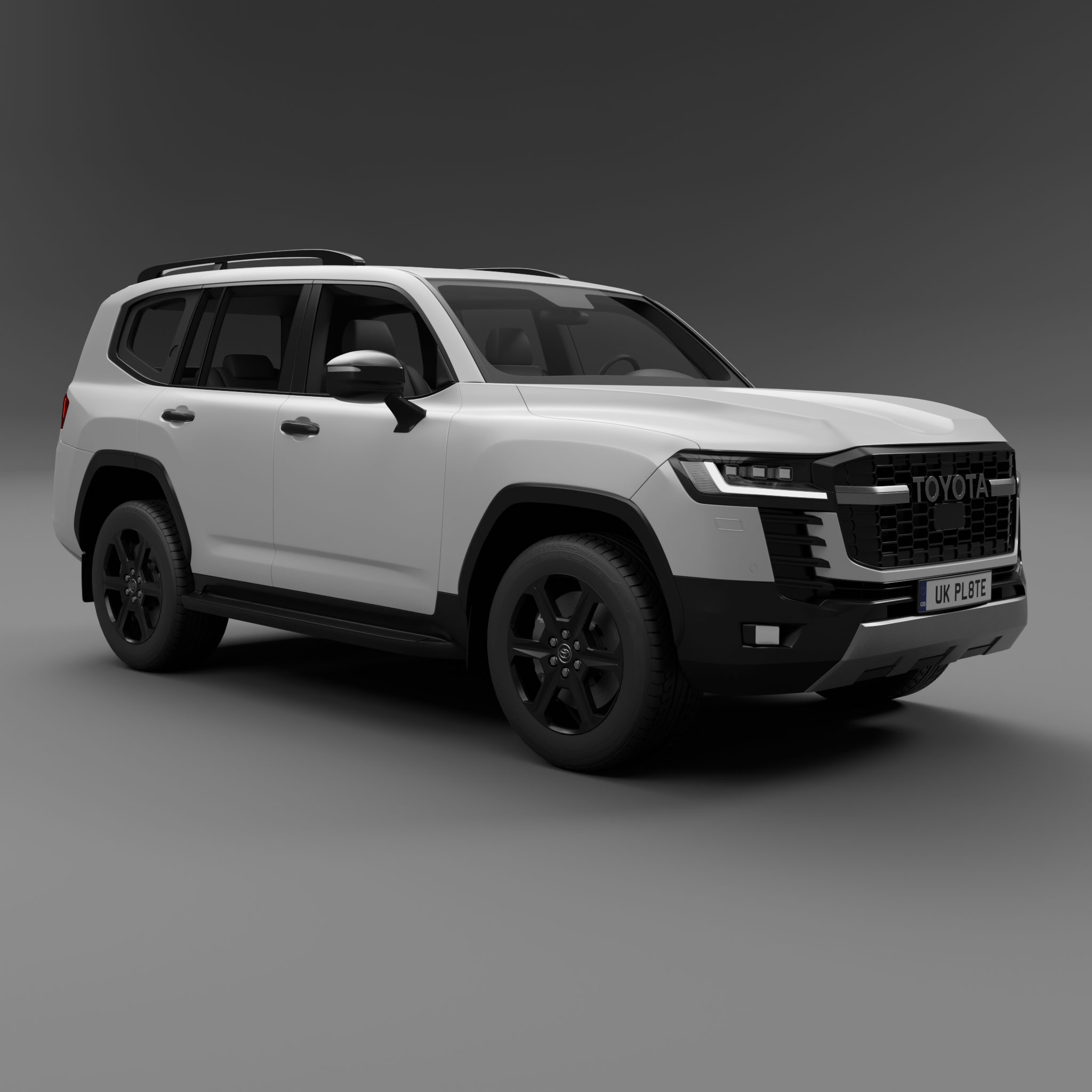 Toyota Land Cruiser GR-Sport | Modern Cars models | BlenderKit