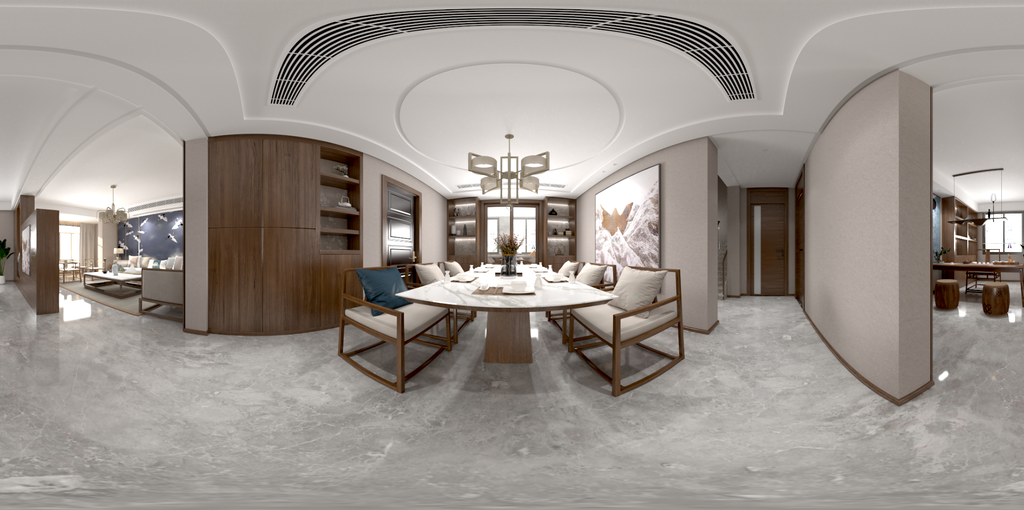 Living room | FREE Interiors HDRis | BlenderKit