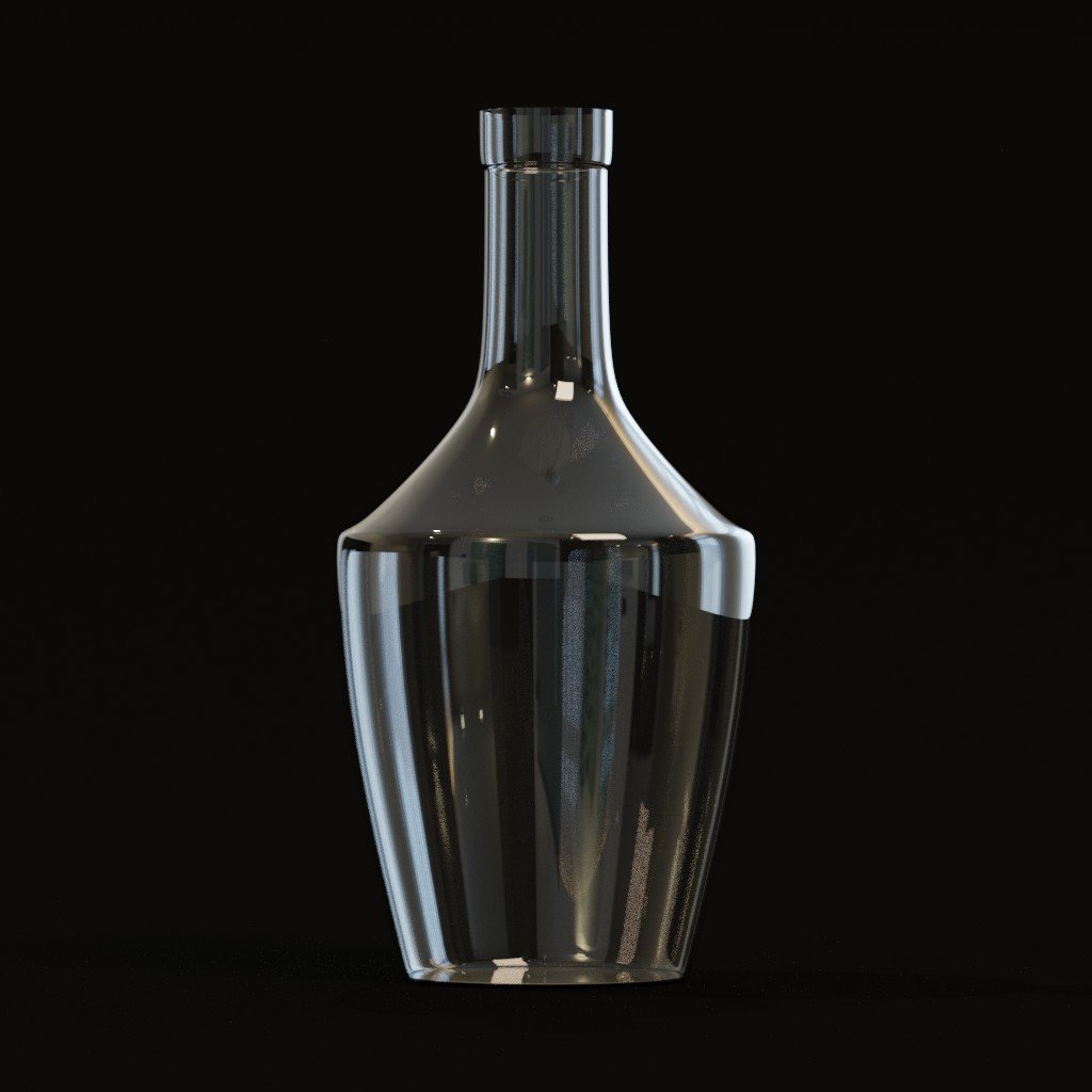 Empty bottle | FREE Kitchenware models | BlenderKit