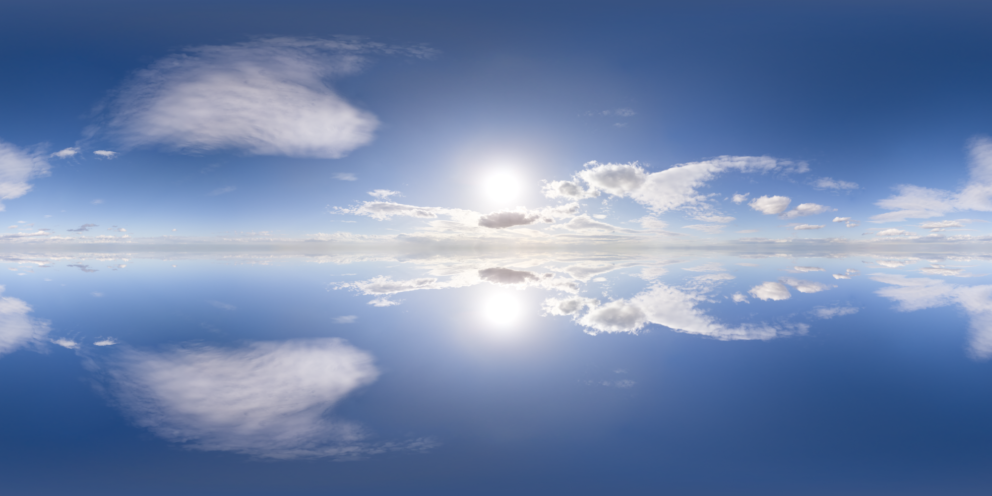 Infinite Real Sky - Sunny Clouds Day | Nature HDRis | BlenderKit