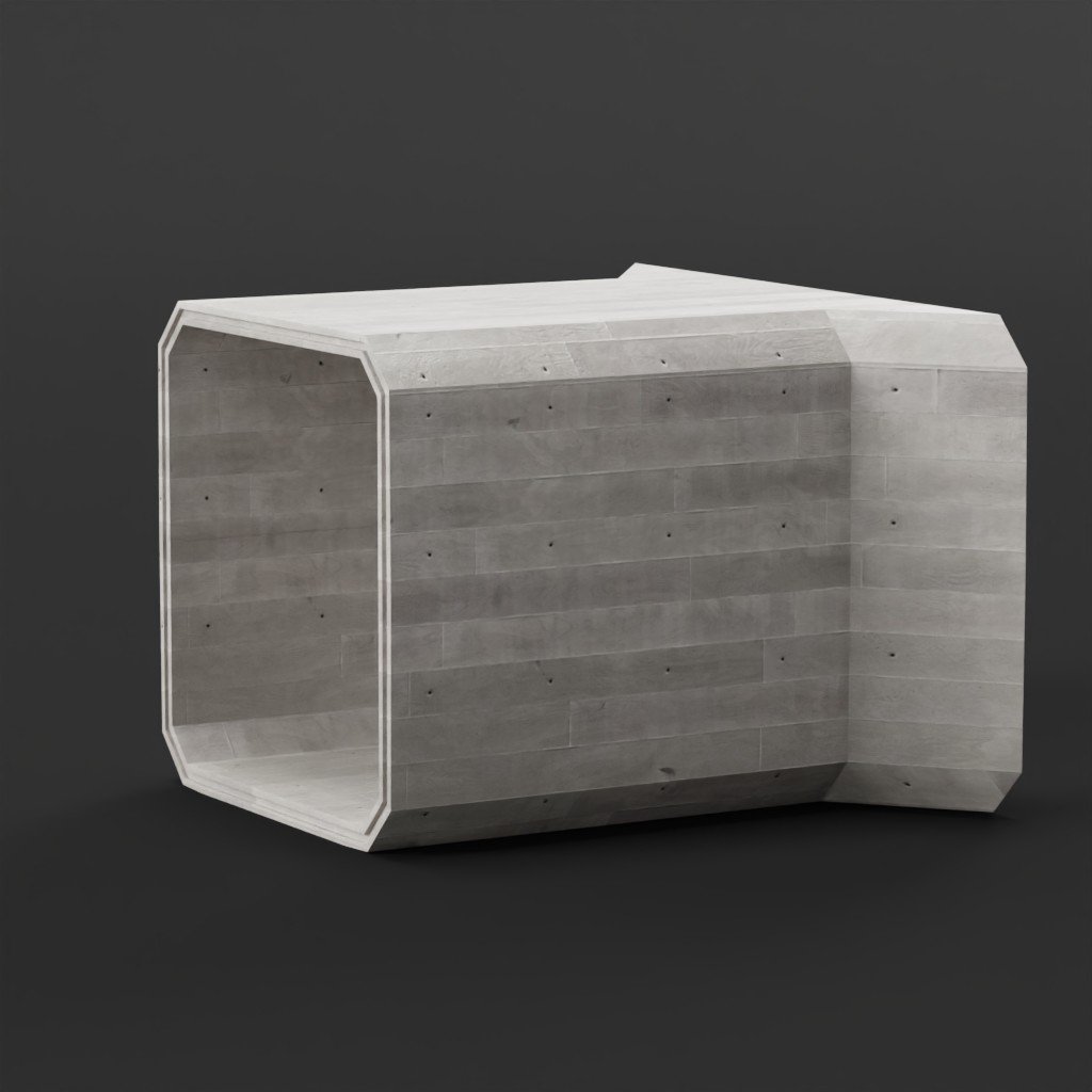 Box Culvert type 05 | 3D Structure models | BlenderKit