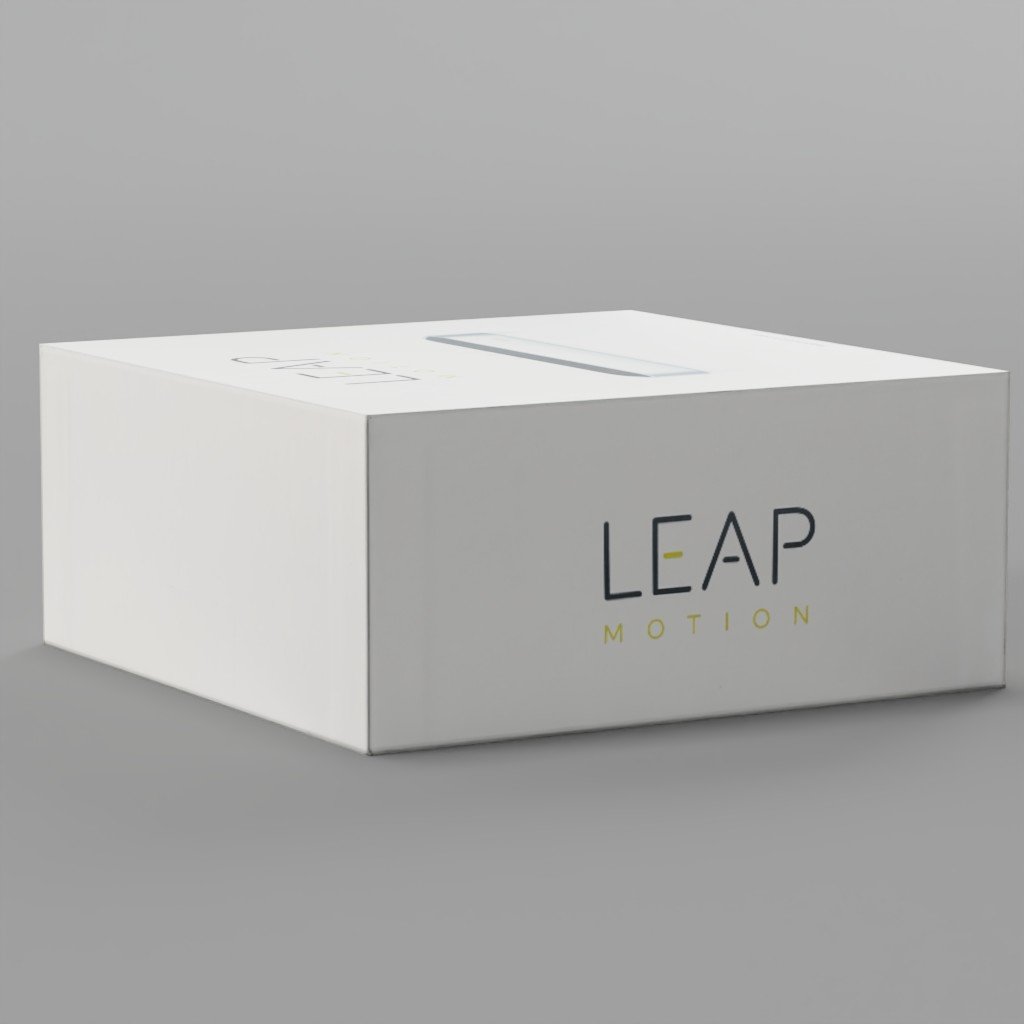 Leap Motion cardboard Box | Miscellaneous models | BlenderKit