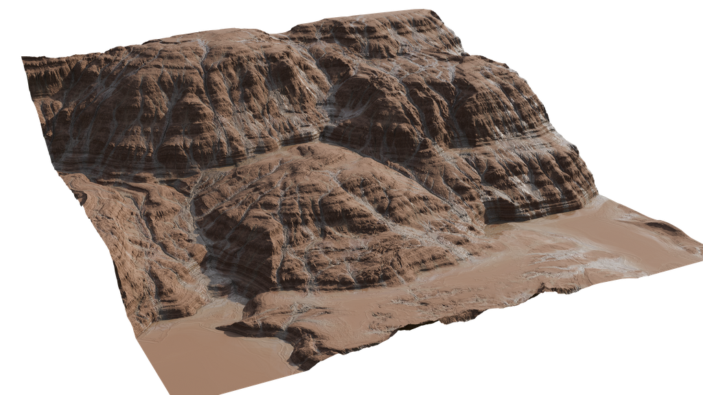 Landscape 3 | Terrains models | BlenderKit