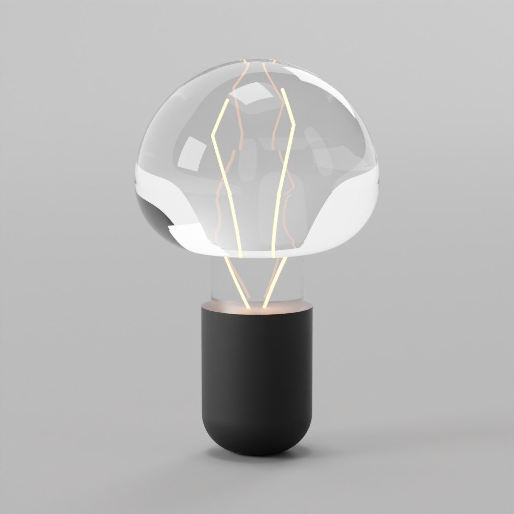 Simple Light Bulb | FREE Lights models | BlenderKit