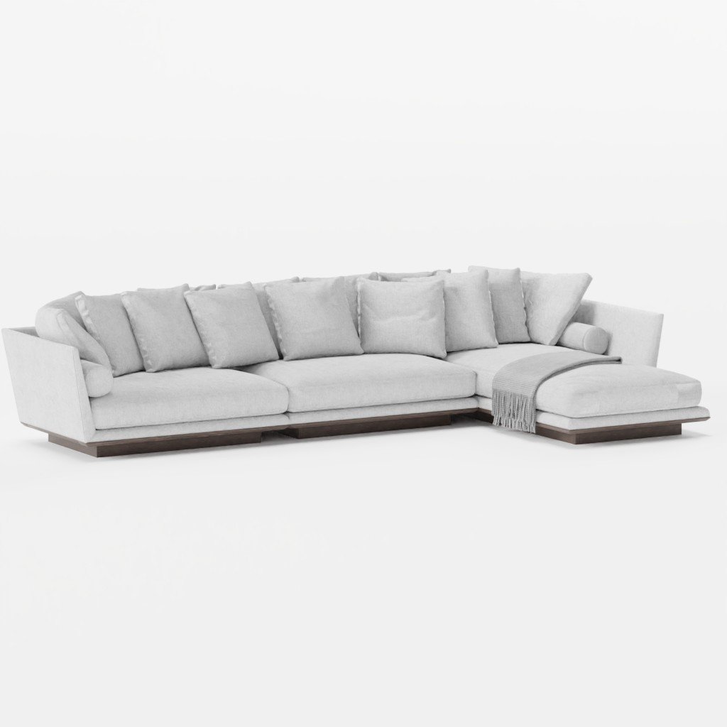 Couch Minimalistic | Sofas 3D Models models | BlenderKit