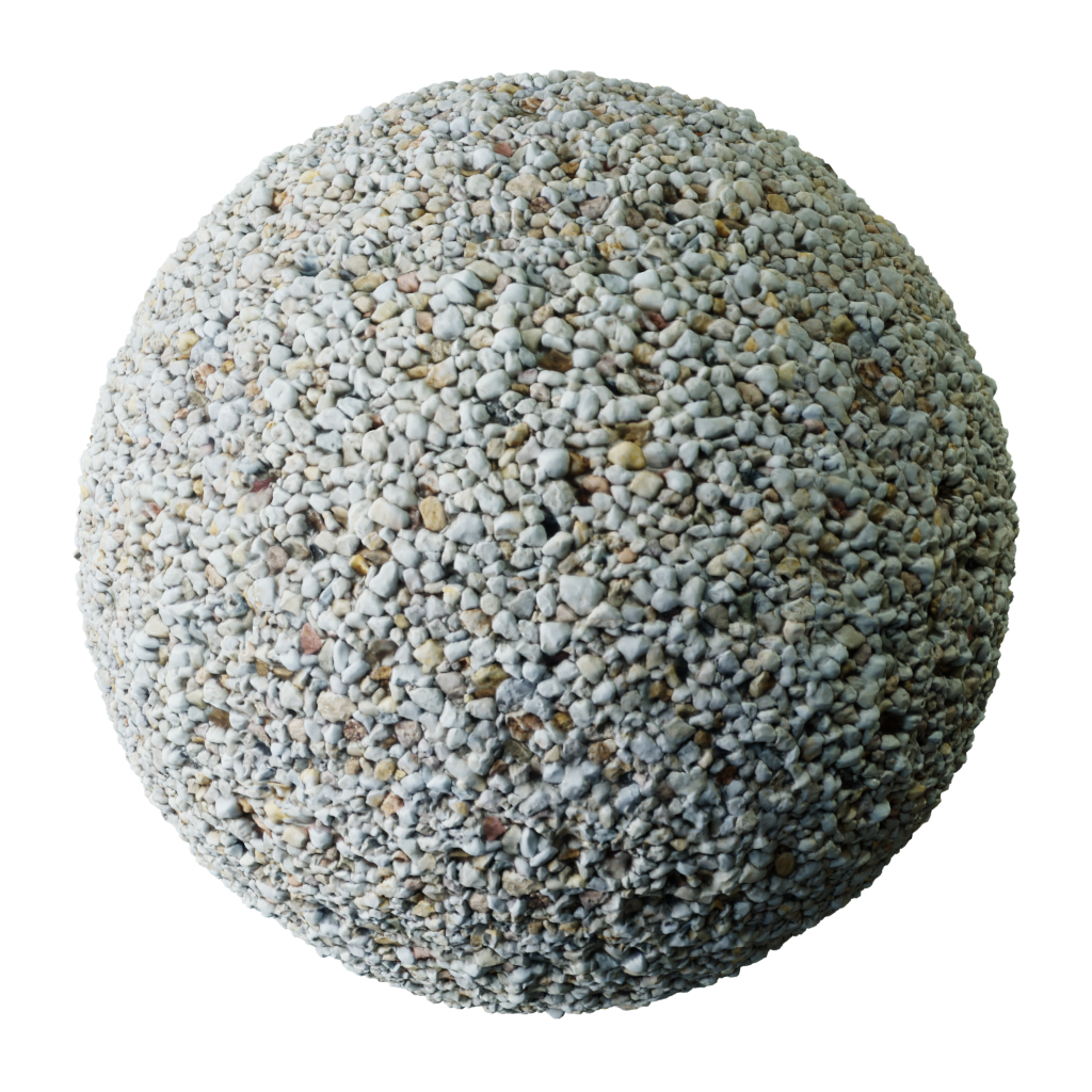 BlenderKit | Download the FREE Pebbles mixed material