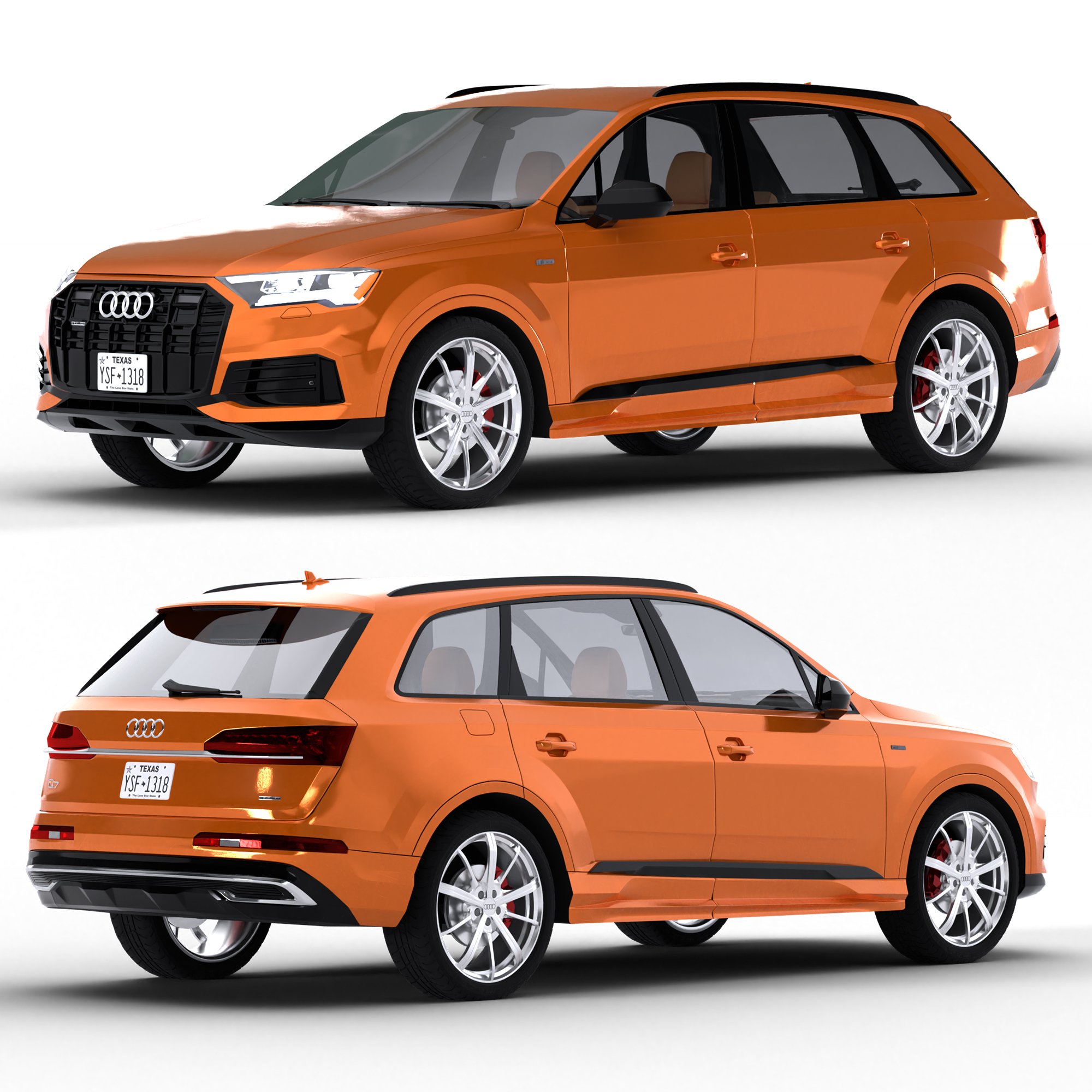 Audi Q7 | 3D Standard models | BlenderKit