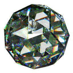 Procedural diamond | FREE stone materials | BlenderKit