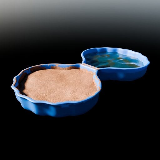 Childs Sandpit Play Shell | FREE Containers models | BlenderKit
