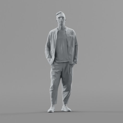 Realistic sculpted human hand | Characters models | BlenderKit