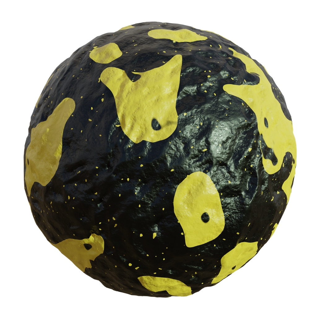 Fire Salamander Skin | FREE animal materials | BlenderKit