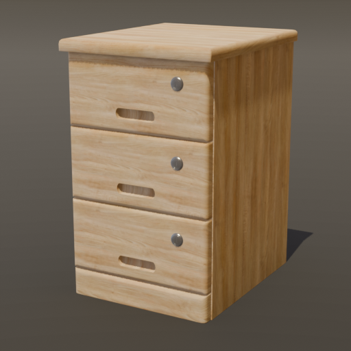 Wooden Cabinet Small | Cabinets models | BlenderKit