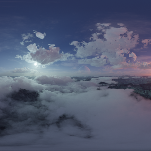 Red Sky - Skydome | FREE Futuristic Environments HDRis | BlenderKit