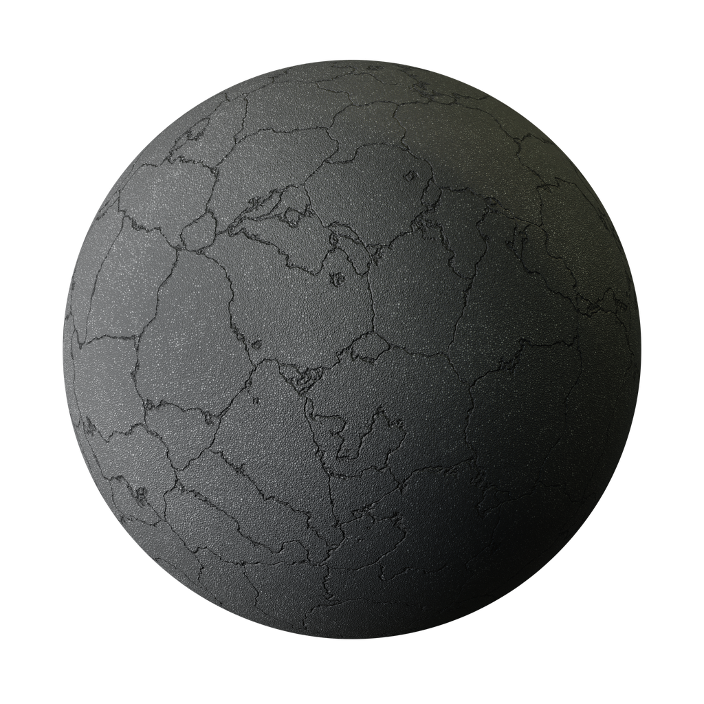 Procedural Weathered Asphalt | FREE asphalt materials | BlenderKit